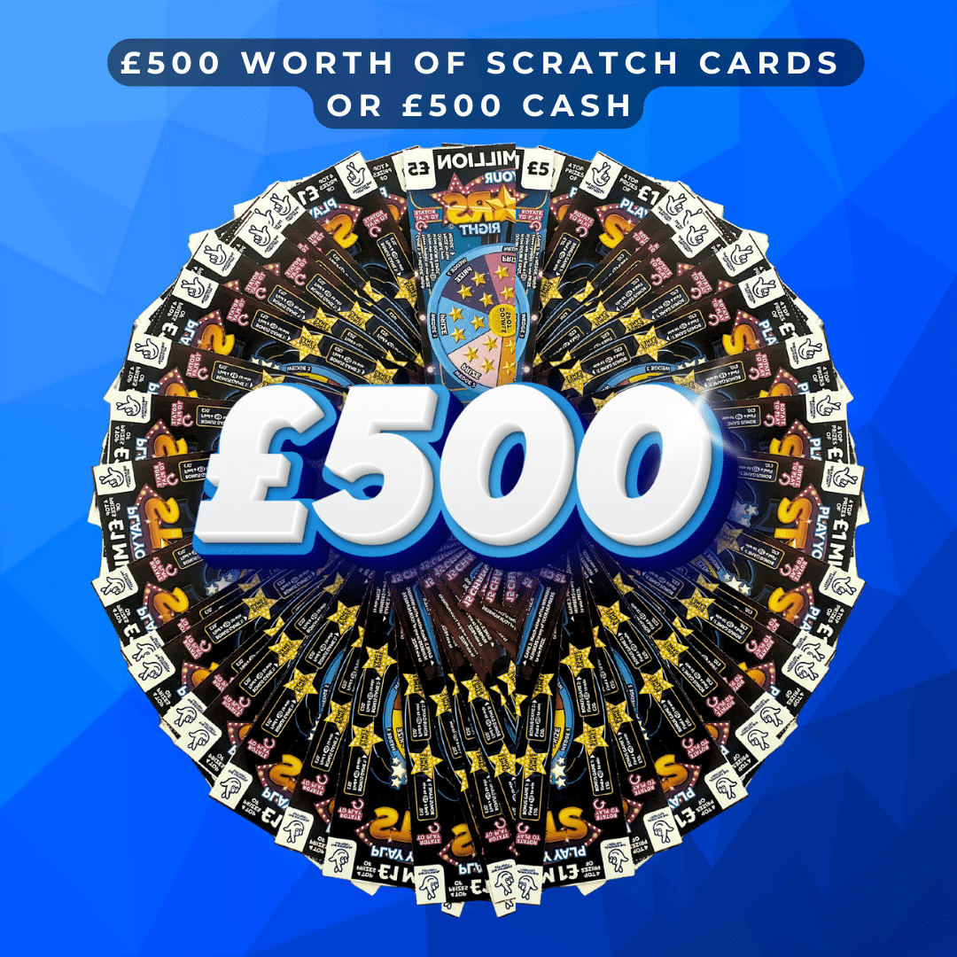 £500 Scratch Card Bundle – Clover Competitions