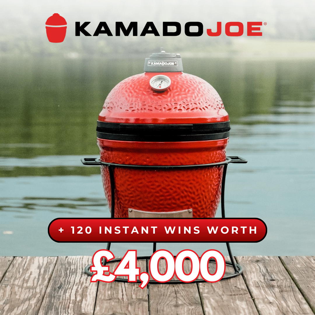 Kamado Joe Jr Grill + 120 Instants Worth £4000 – Clover Competitions