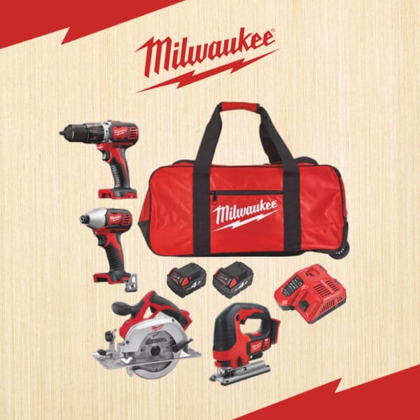 Milwaukee M18 4 Piece Bundle – Clover Competitions