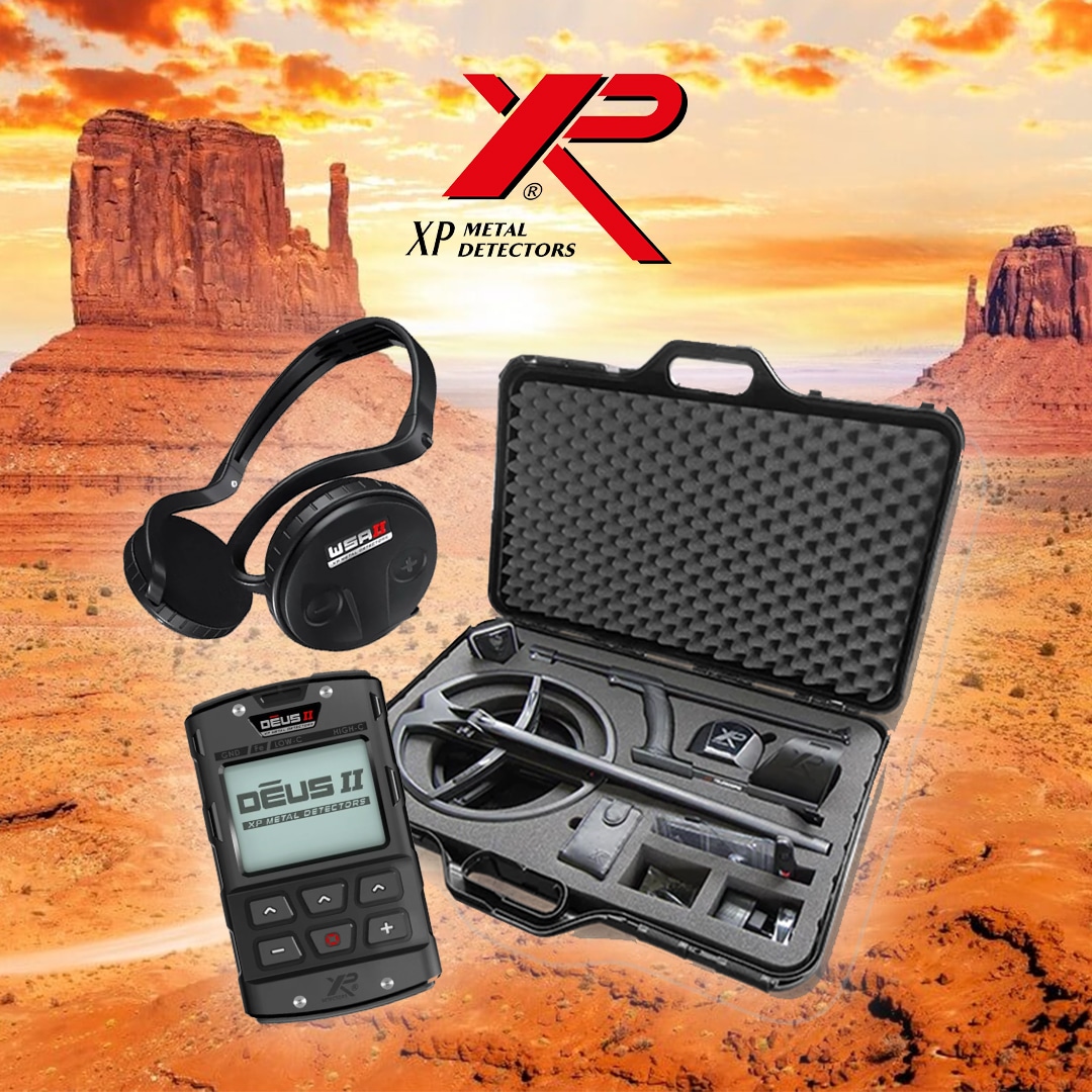 XP Deus II + WSA II Headphones + Transport Case or £1000 Cash – Clover ...