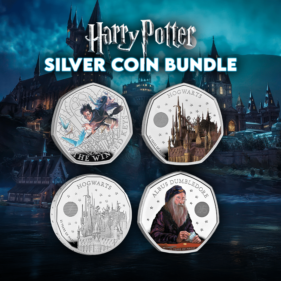 Harry Potter Silver Coins or £300 Cash – Clover Competitions