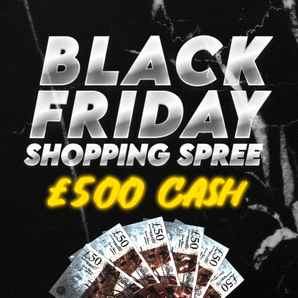 Black Friday Shopping Spree – £500 Cash – Clover Competitions