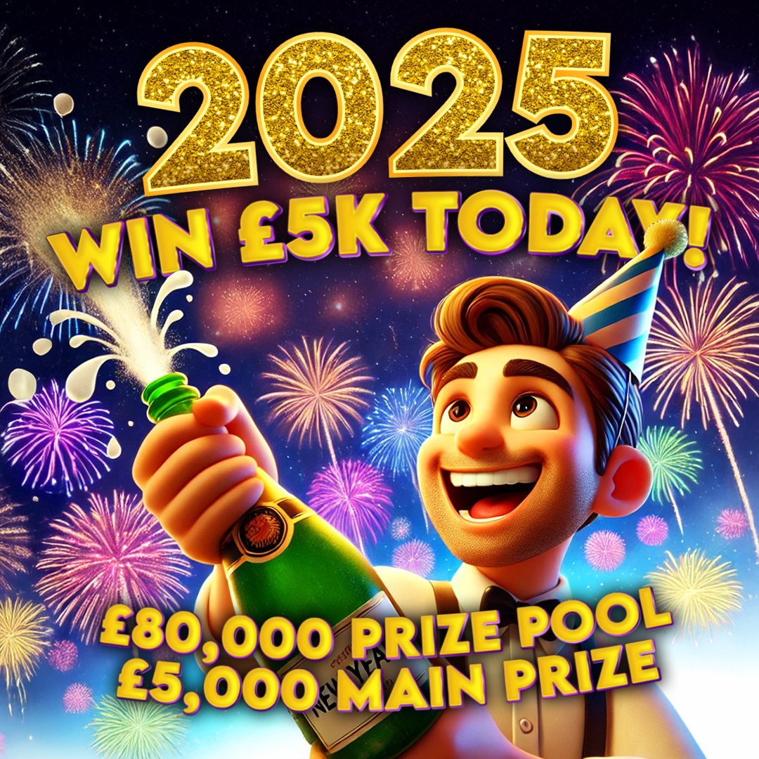 Win £5K TODAY! (£5000 Main Prize + £80,000 Of Instants) – Clover ...