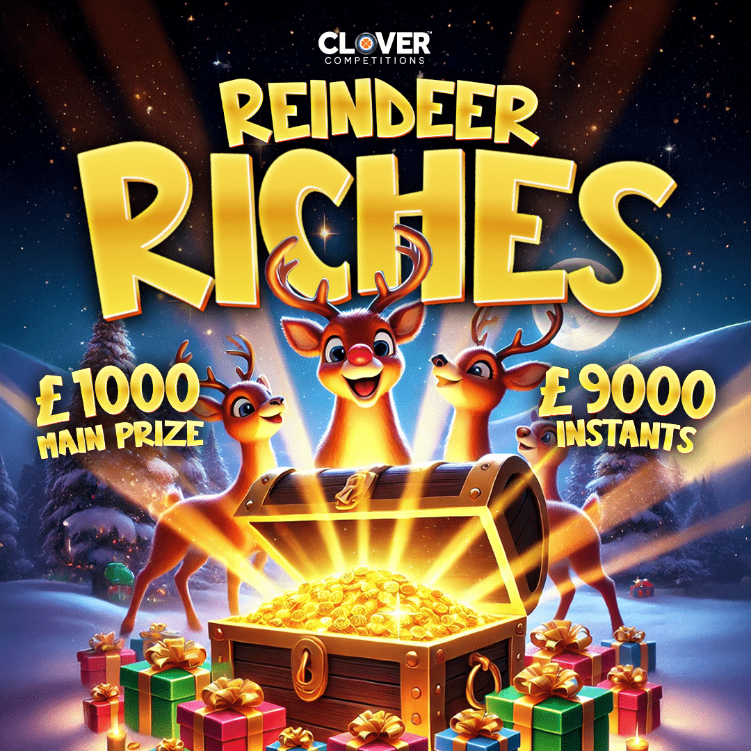 Reindeer Riches (£10K prize Pool) – Clover Competitions