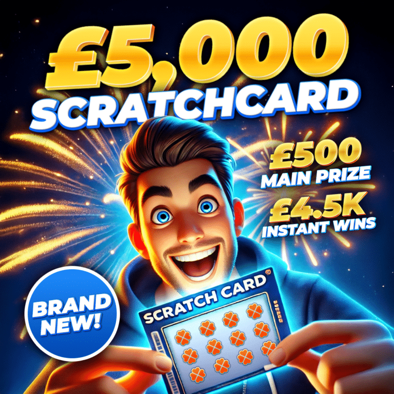 The £5,000 Scratchcard (Scratch To Win!) – Clover Competitions