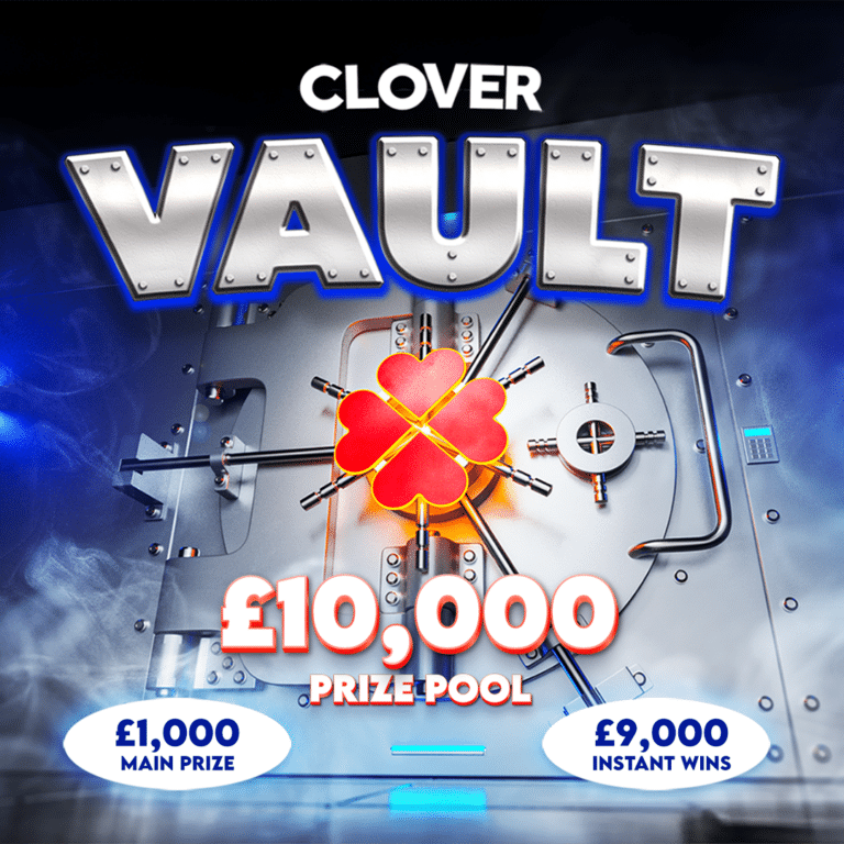 The £10,000 Clover Vault – £1,000 Main Prize – Clover Competitions