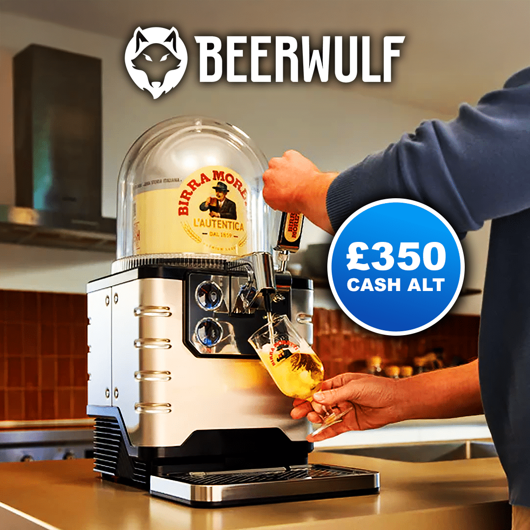 Beerwulf Blade – Birra Moretti Starter Pack or £350 – Clover Competitions