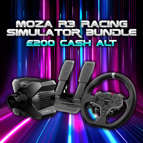 Moza R3 Racing Simulator Bundle Or £200 Cash – Clover Competitions