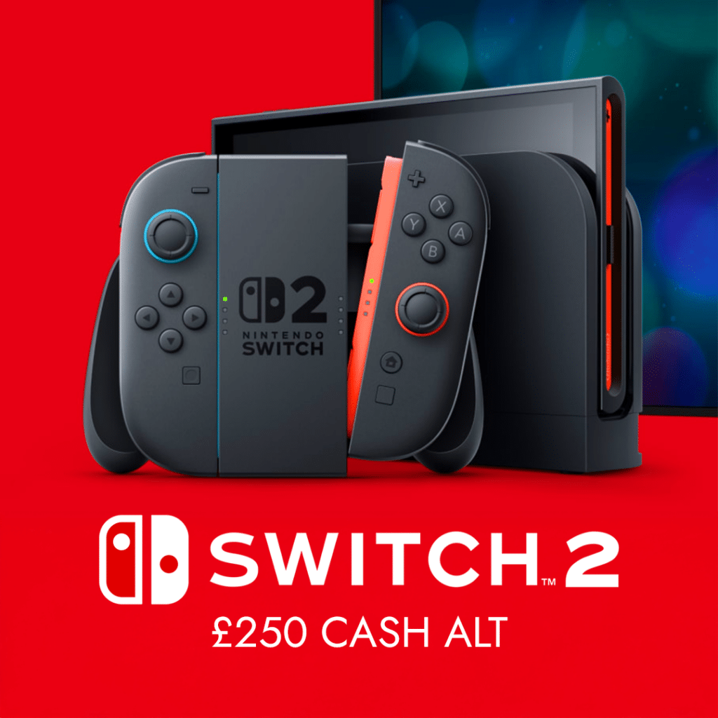 Nintendo Switch 2 (Pre-Order) Or £250 Cash – Clover Competitions