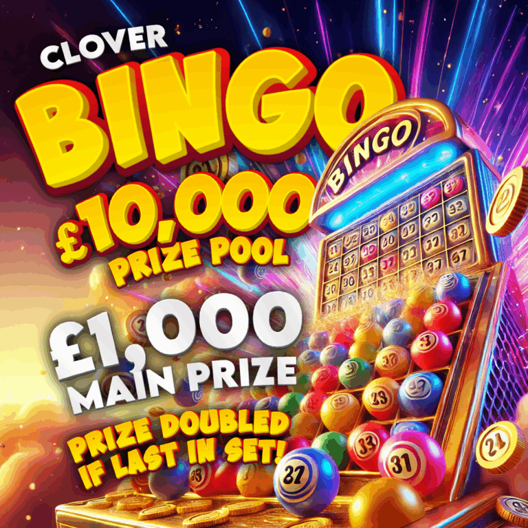 Clover Bingo – £10,000 Prize Pool – Clover Competitions