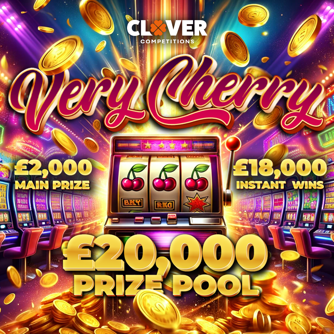 BRAND NEW – Very Cherry – £20,000 Prize Pool (Spin To Win) – Clover ...
