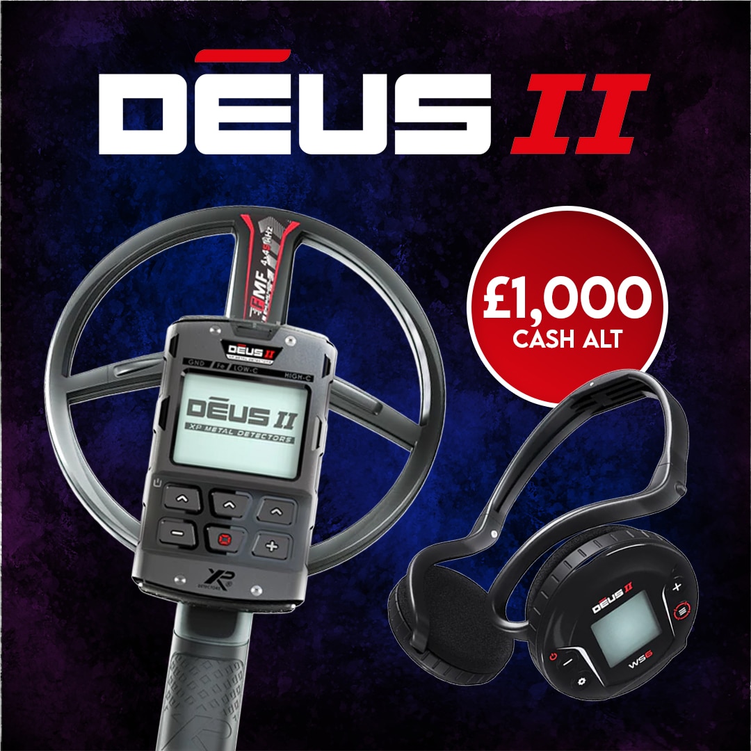 XP Deus II + WS6 Headphones + 11″ x 13″ FMF Or £1,000 Cash – Clover ...