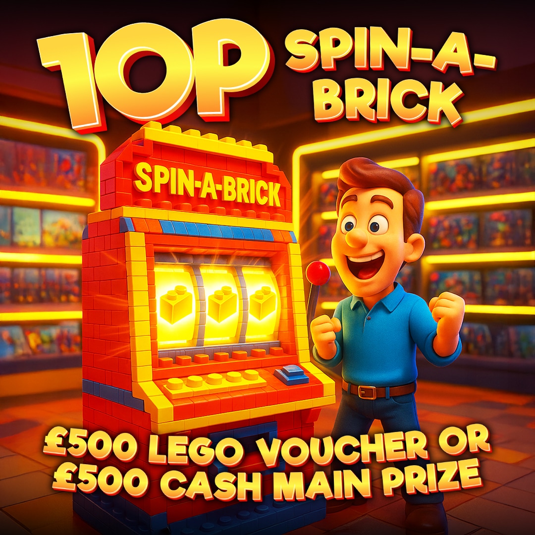 10p Spin-A-Brick – Clover Competitions